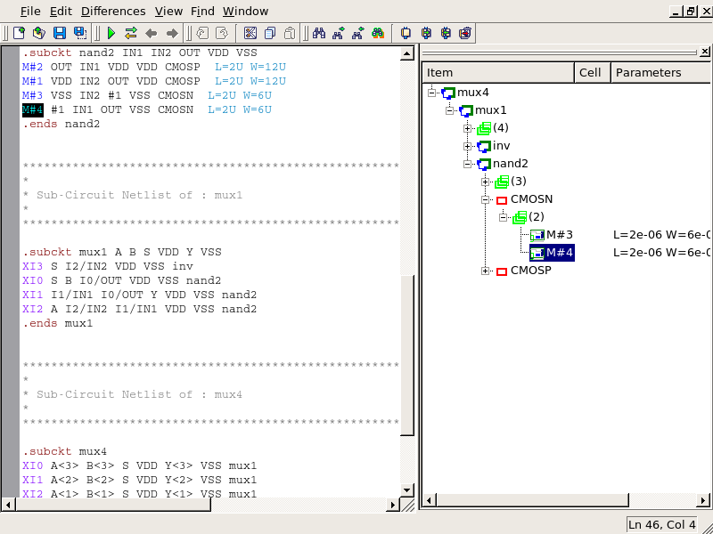 Hierarchicalflat Netlist Extraction